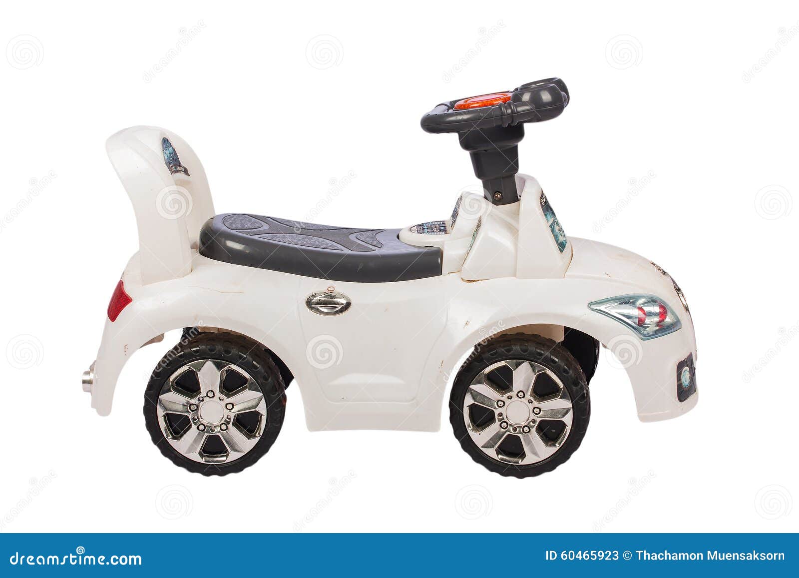 White toy car for kid stock image. Image of object, driving - 60465923