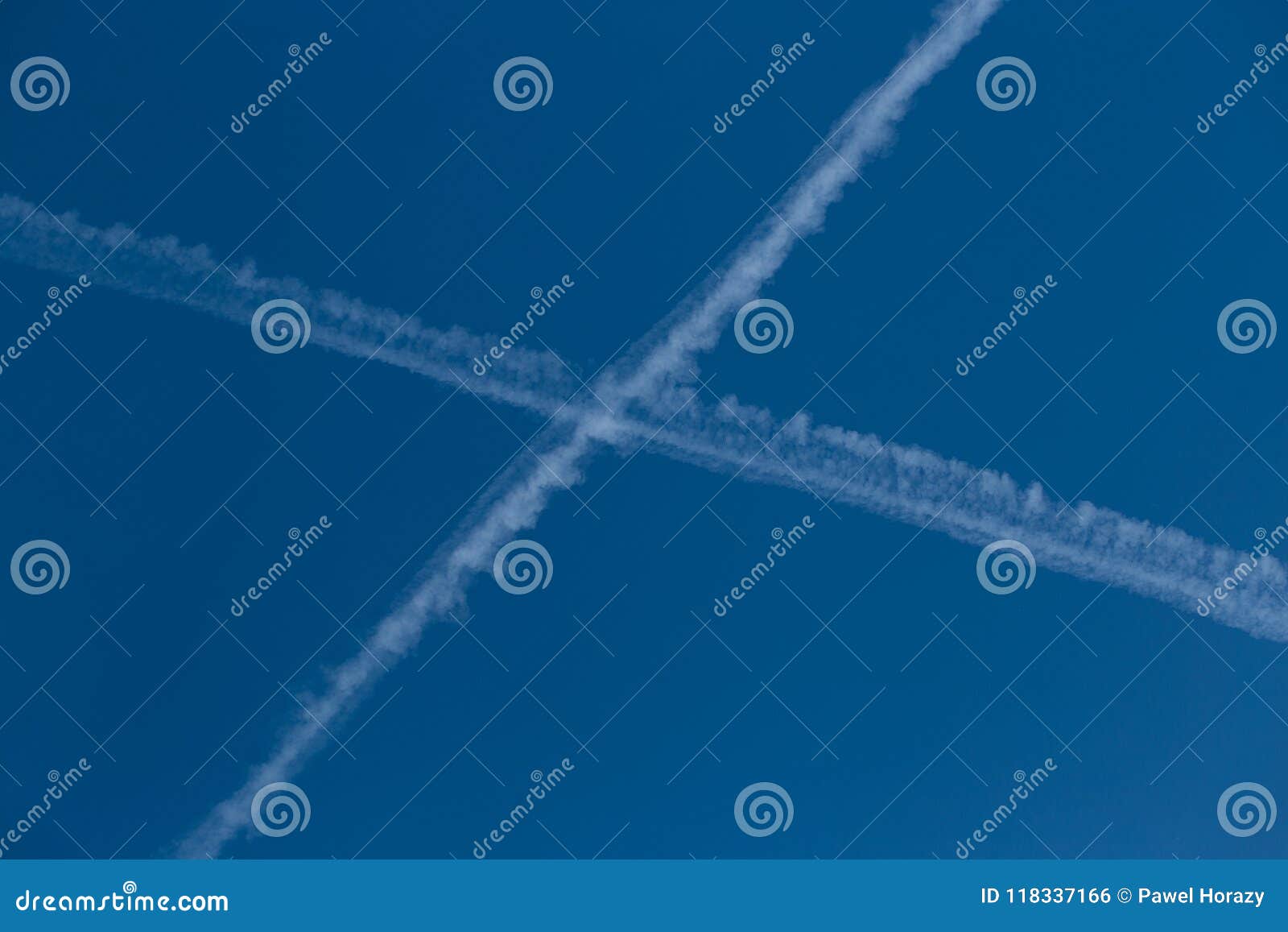 Intersecting airplanes stock photo. Image of weather - 118337166