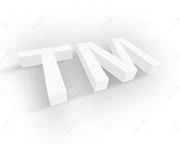 White Trademark symbol stock illustration. Illustration of authority ...
