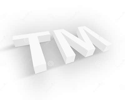 White Trademark symbol stock illustration. Illustration of authority ...