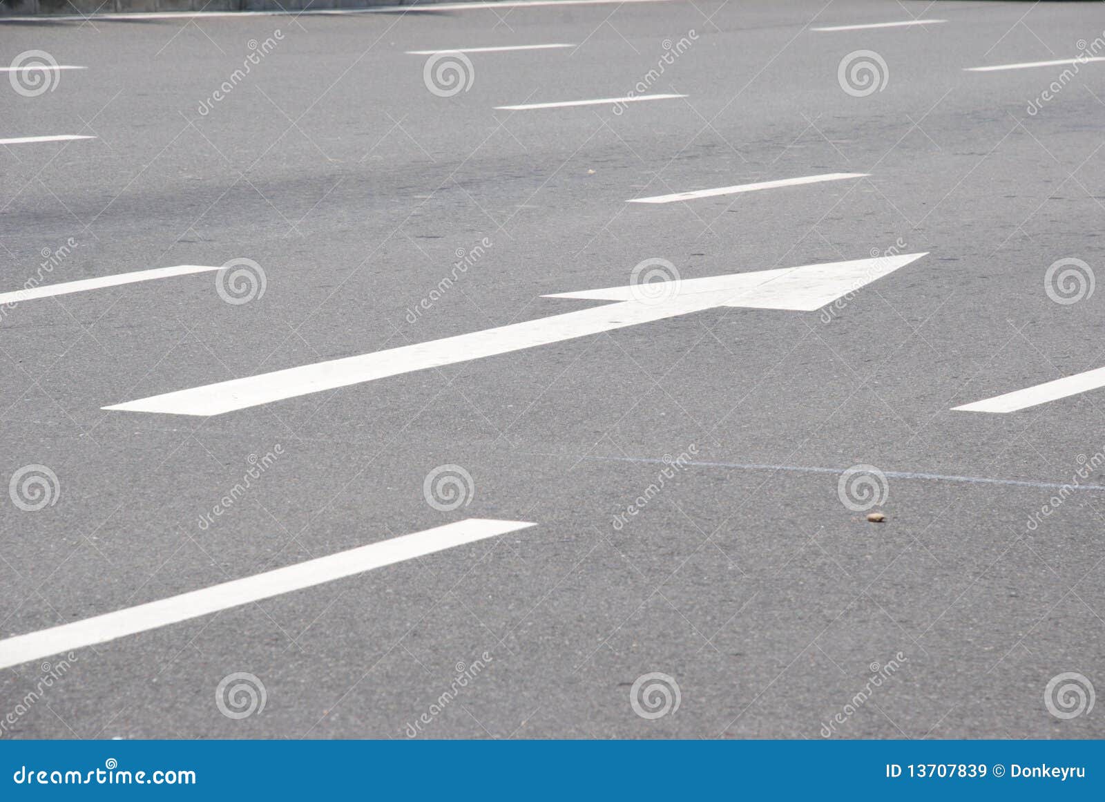 White traffic mark stock image. Image of arrow, black - 13707839