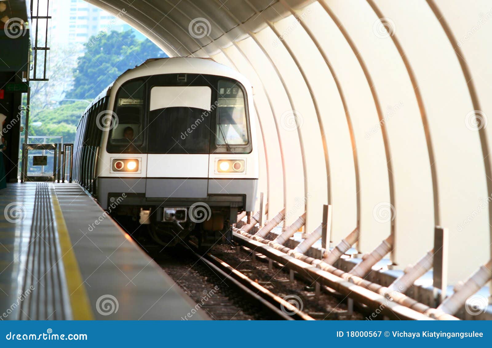 White Train stock image. Image of railroad, business - 18000567