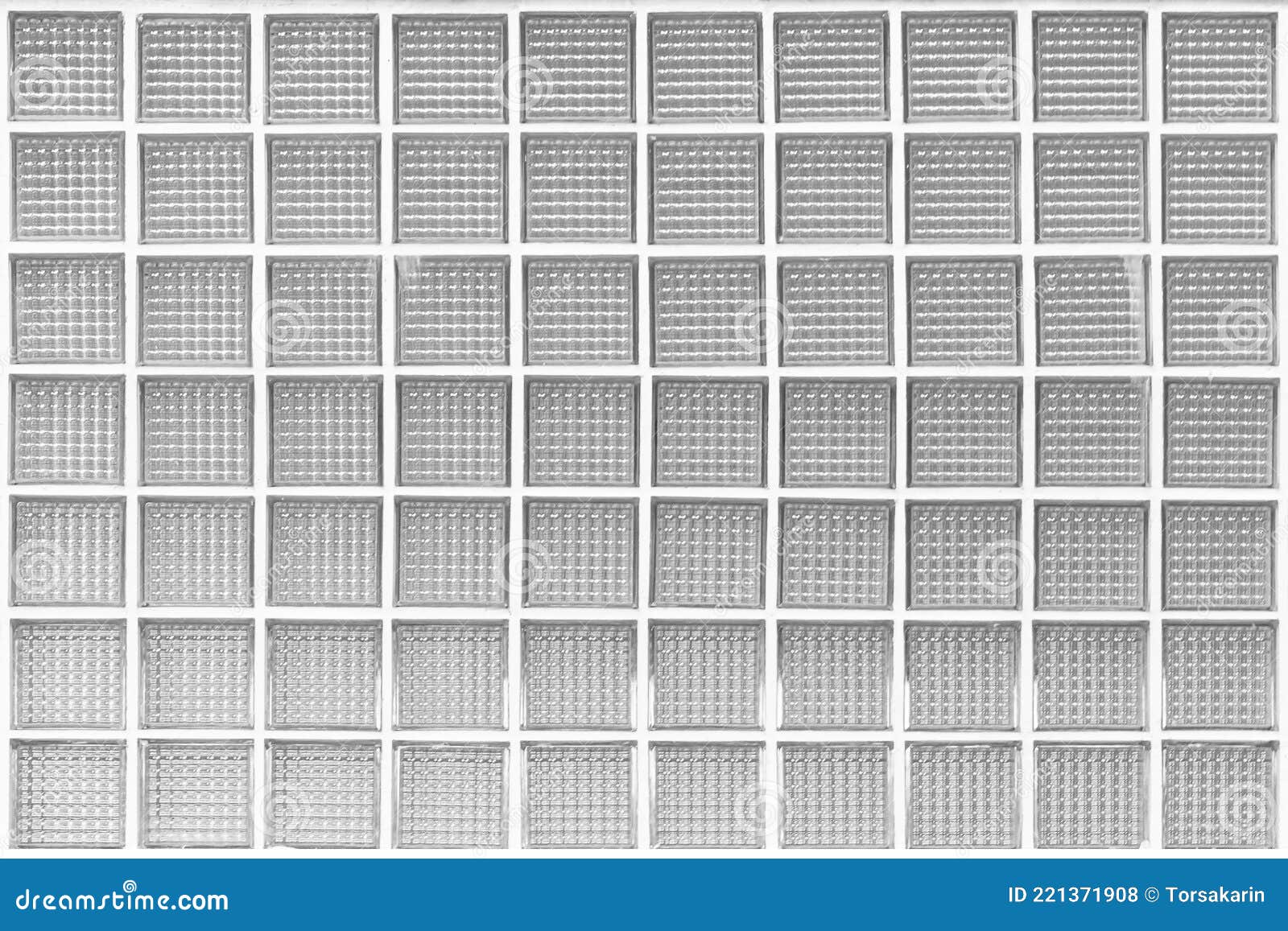 Translucent Glass Block Wall Pattern And Background Seamless Stock ...