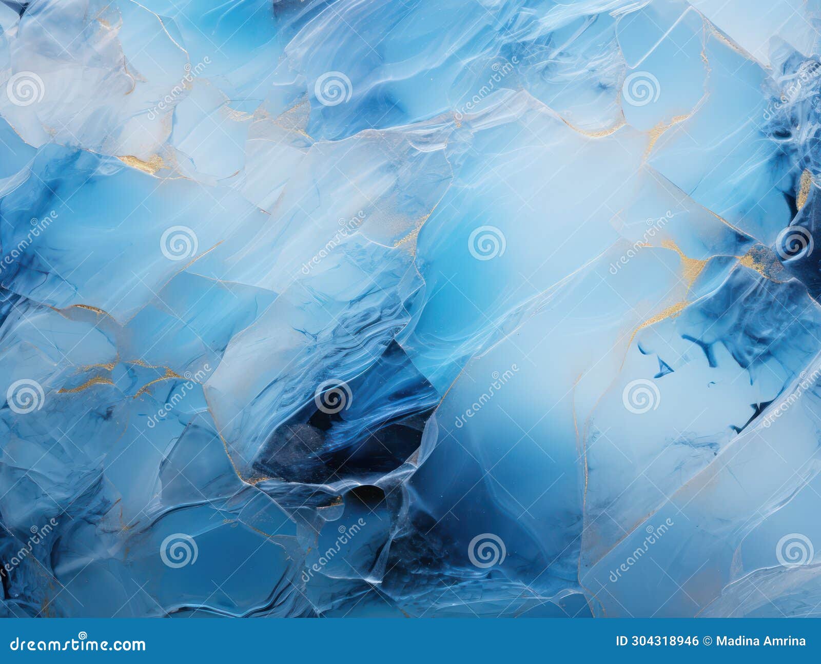 White Translucent Marble with Blue Streaks. White Bluish Transparent ...