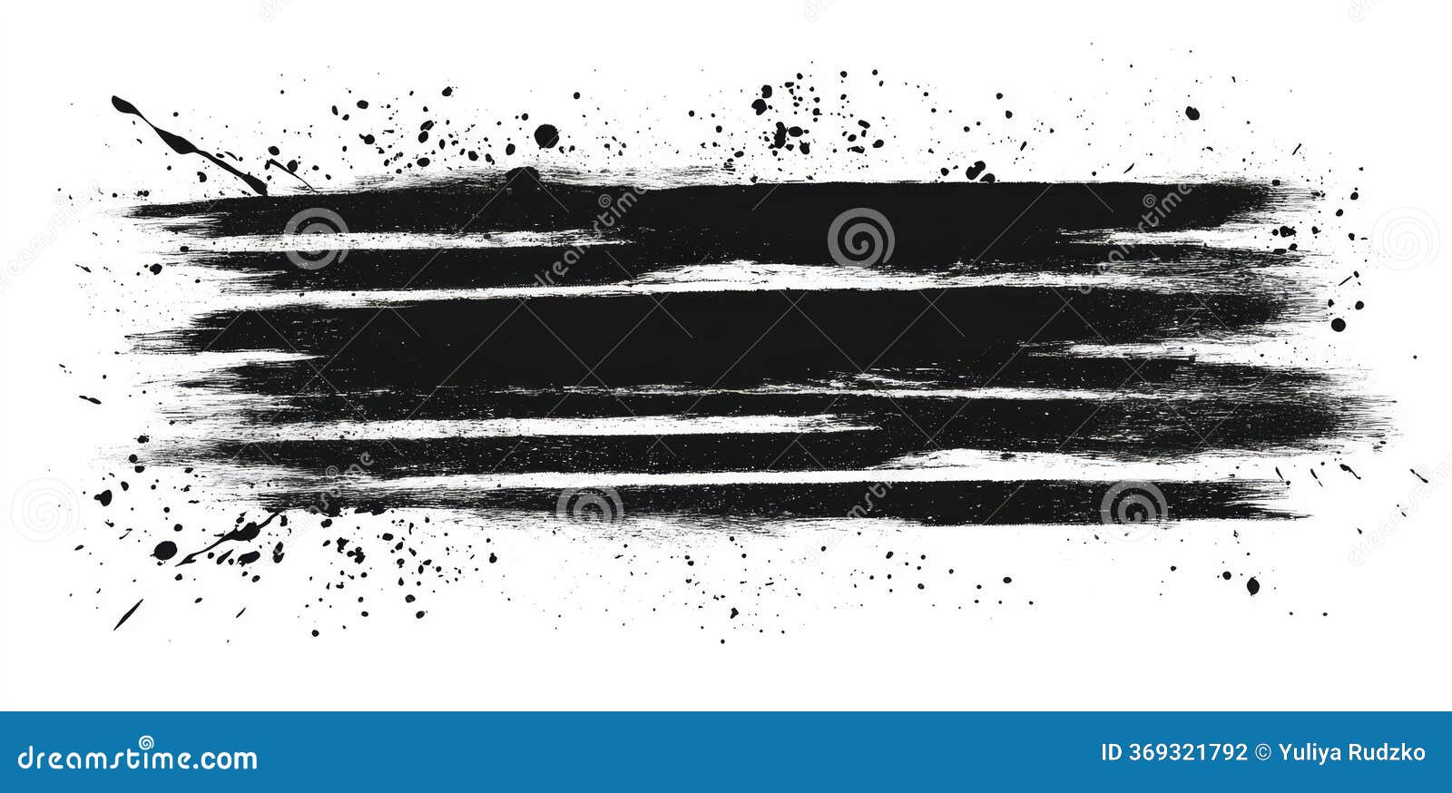 Grunge Splatter Line Pattern In Abstract Style With White And ...