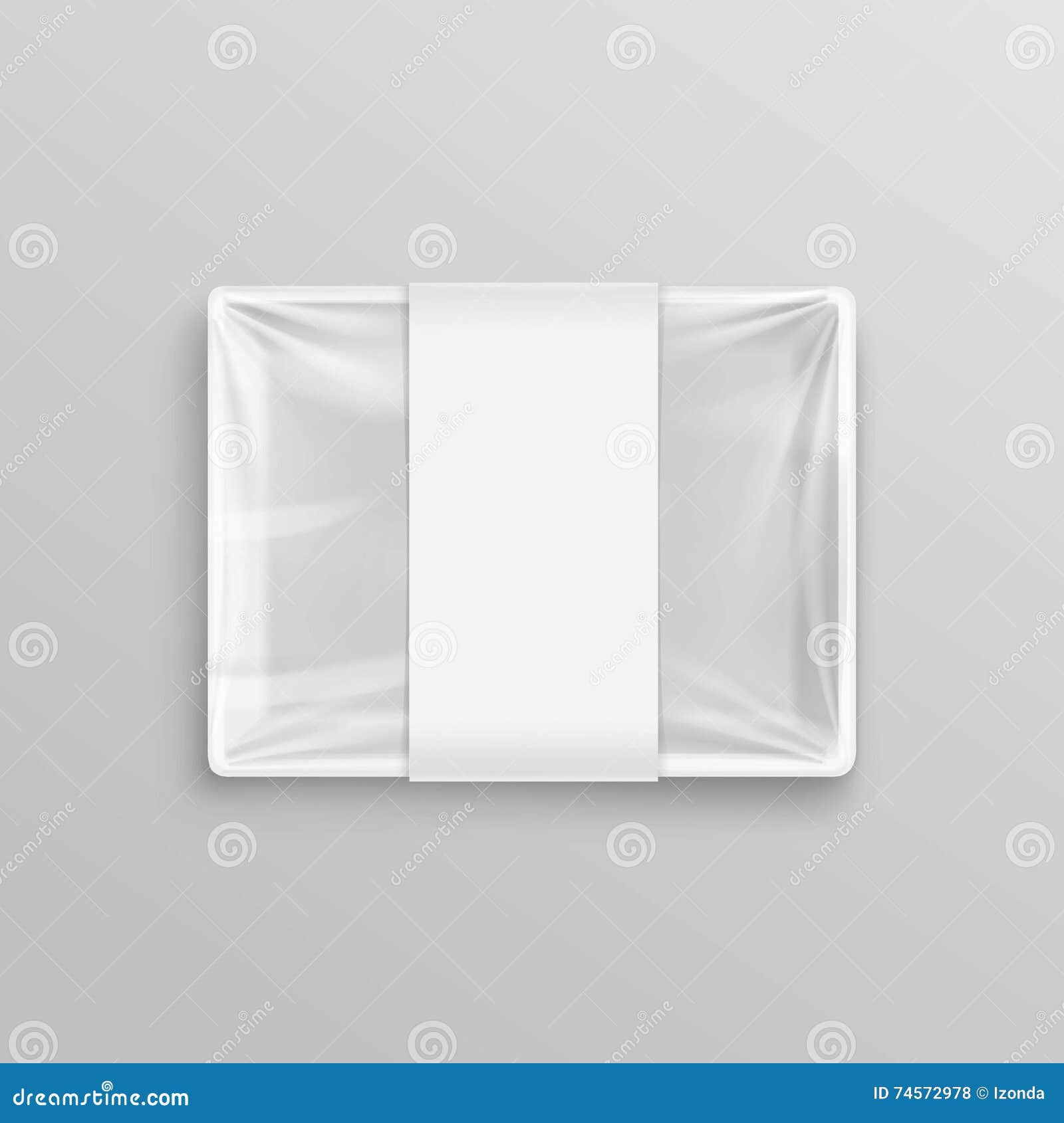 Big Set Of Transparent Empty Plastic Packaging Royalty-Free Stock Image ...