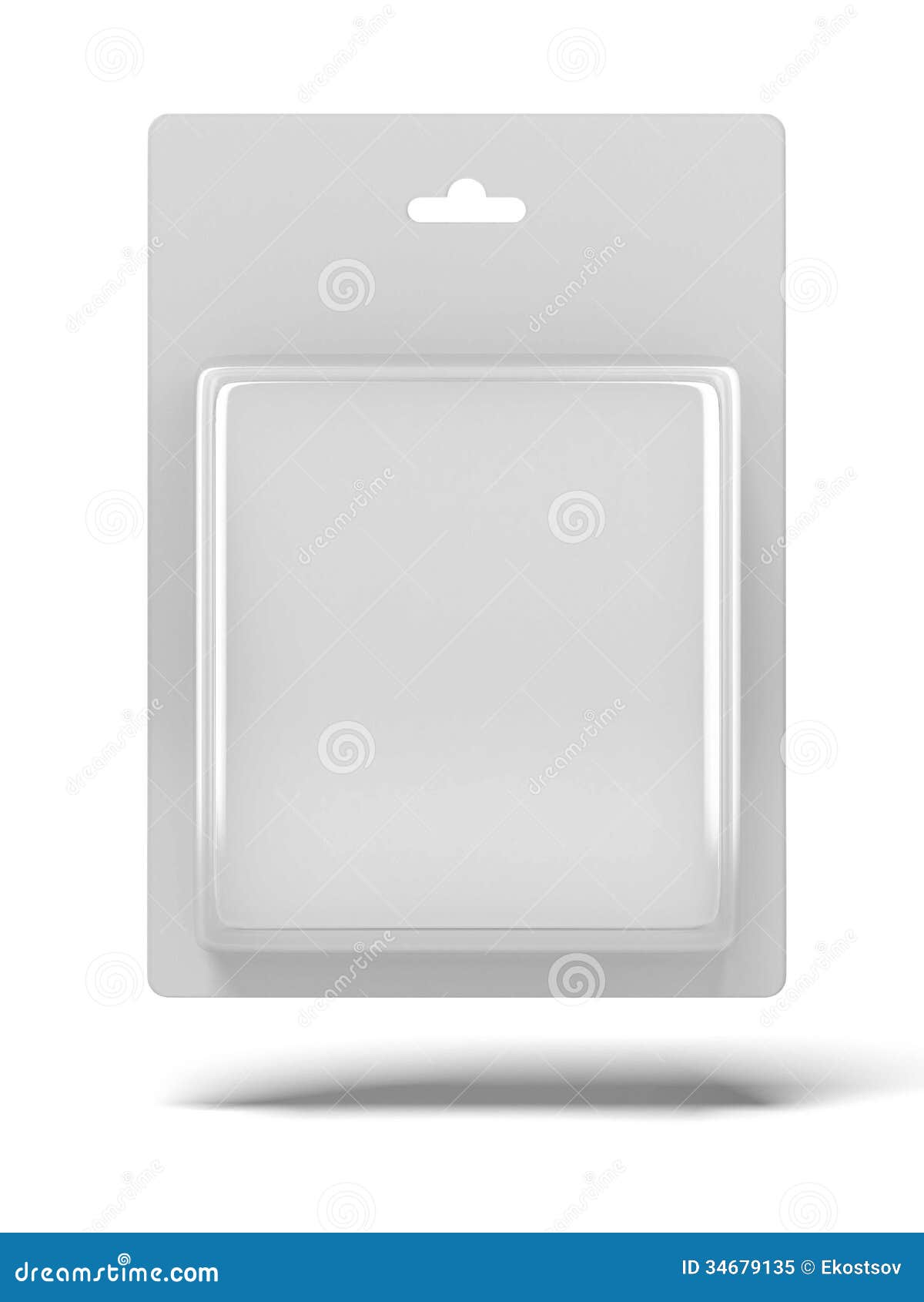 White Transparent Package stock illustration. Illustration of ...