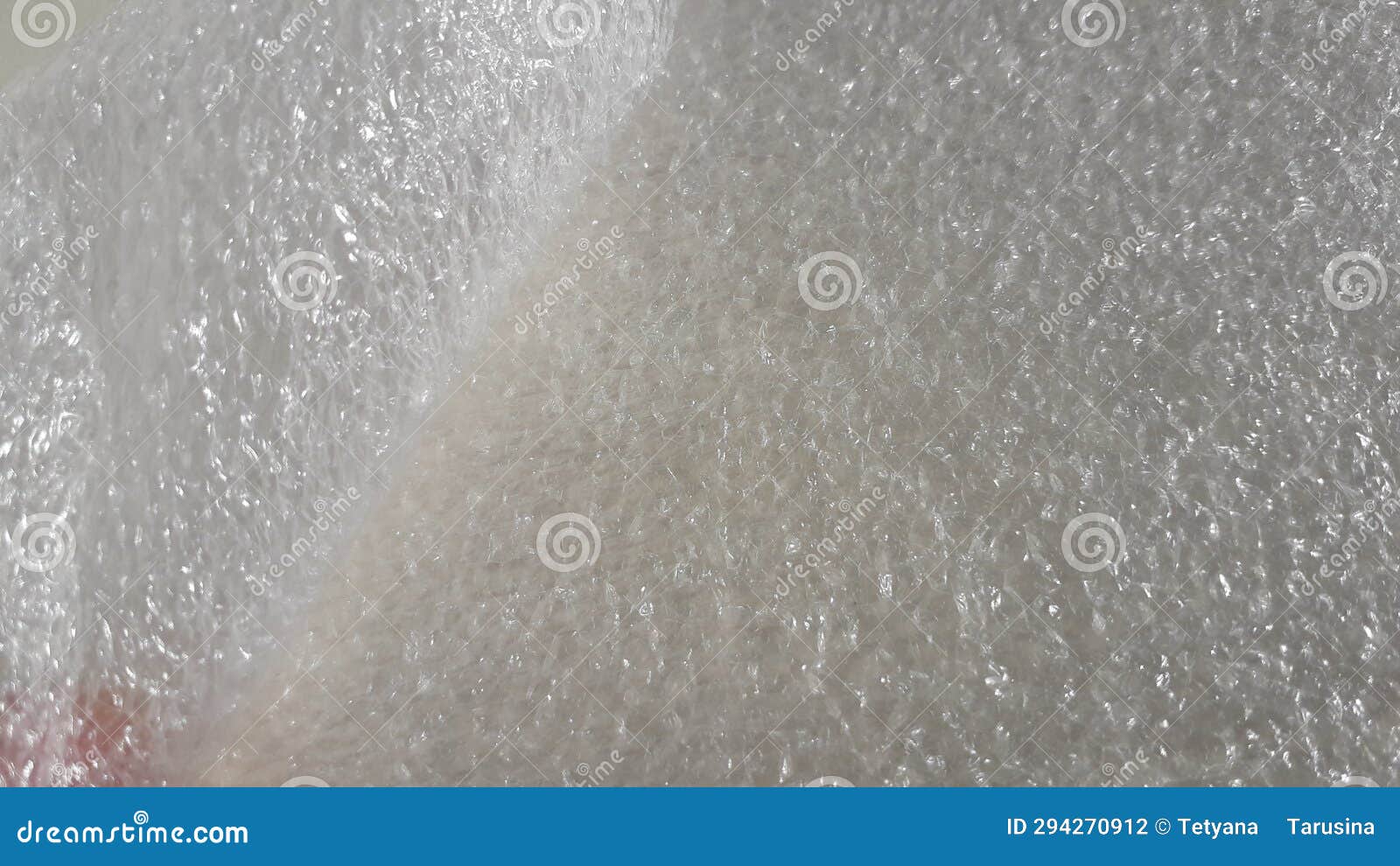 White Transparent Polyethylene Foam, Polyethylene Foam. Texture of ...