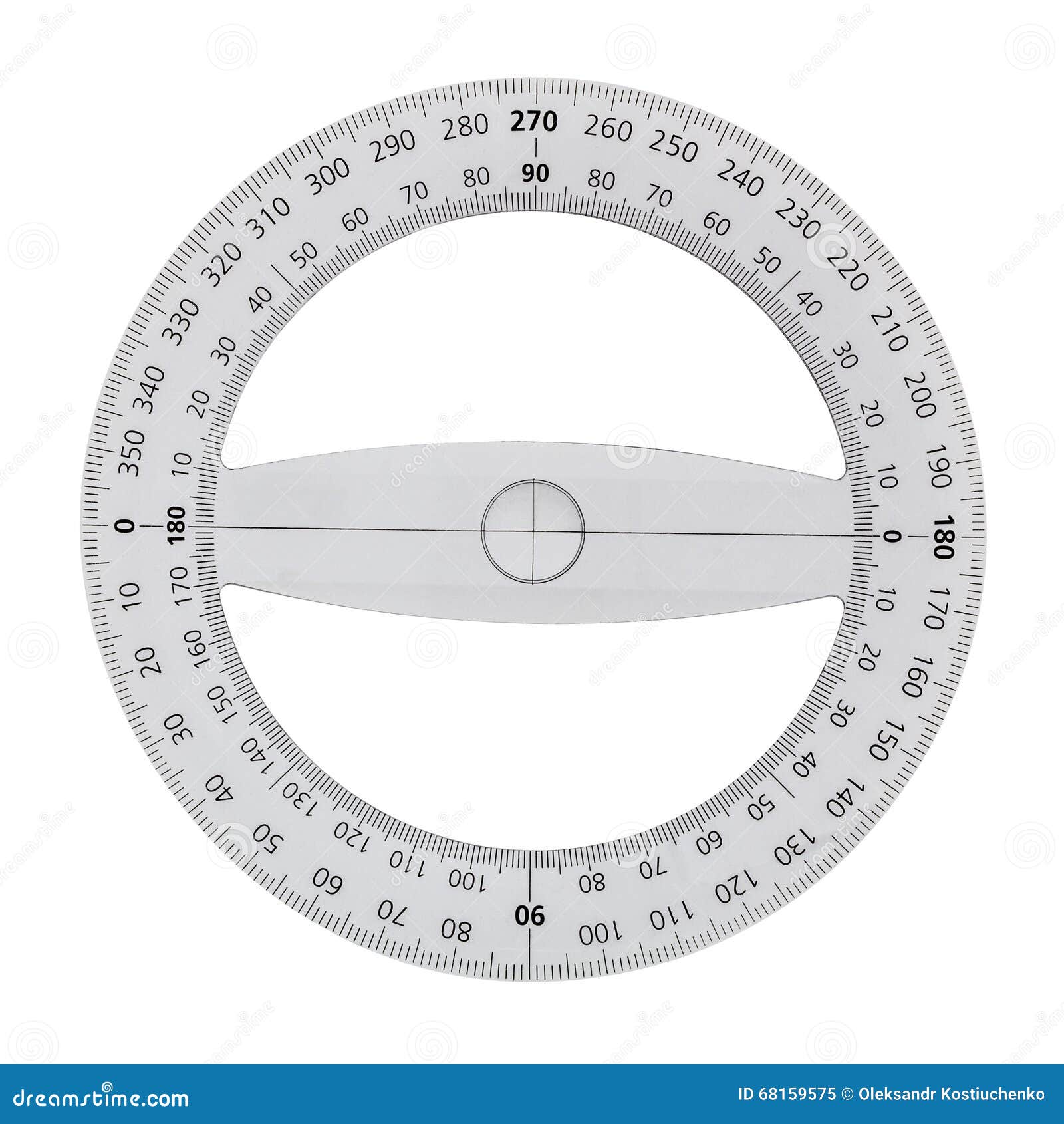 Transparent Protractor Stock Image | CartoonDealer.com #6166315