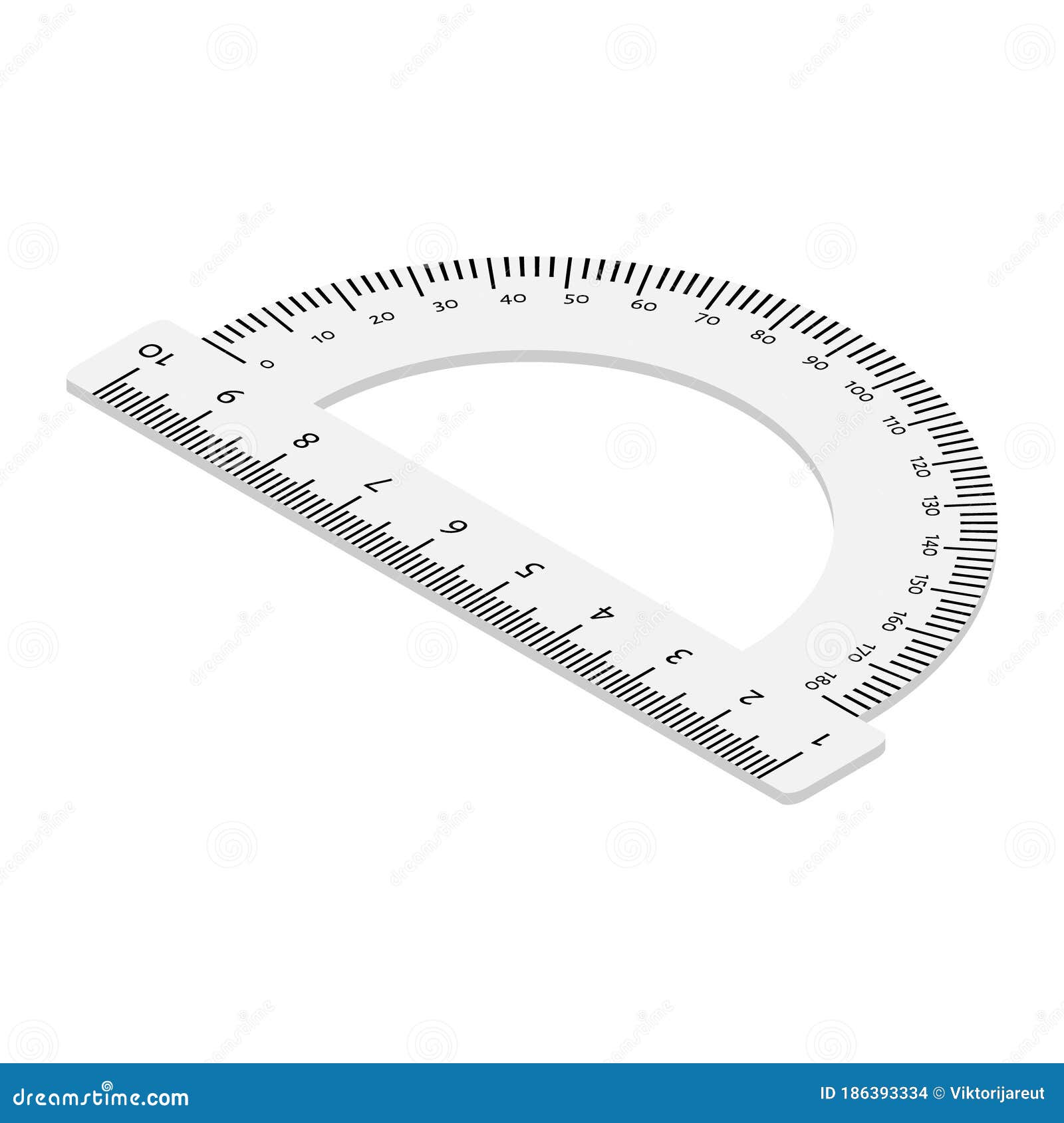White Transparent Protractor Ruler Isolated on White Background Stock ... White Transparent Protractor Ruler Isolated on White Background Stock ...