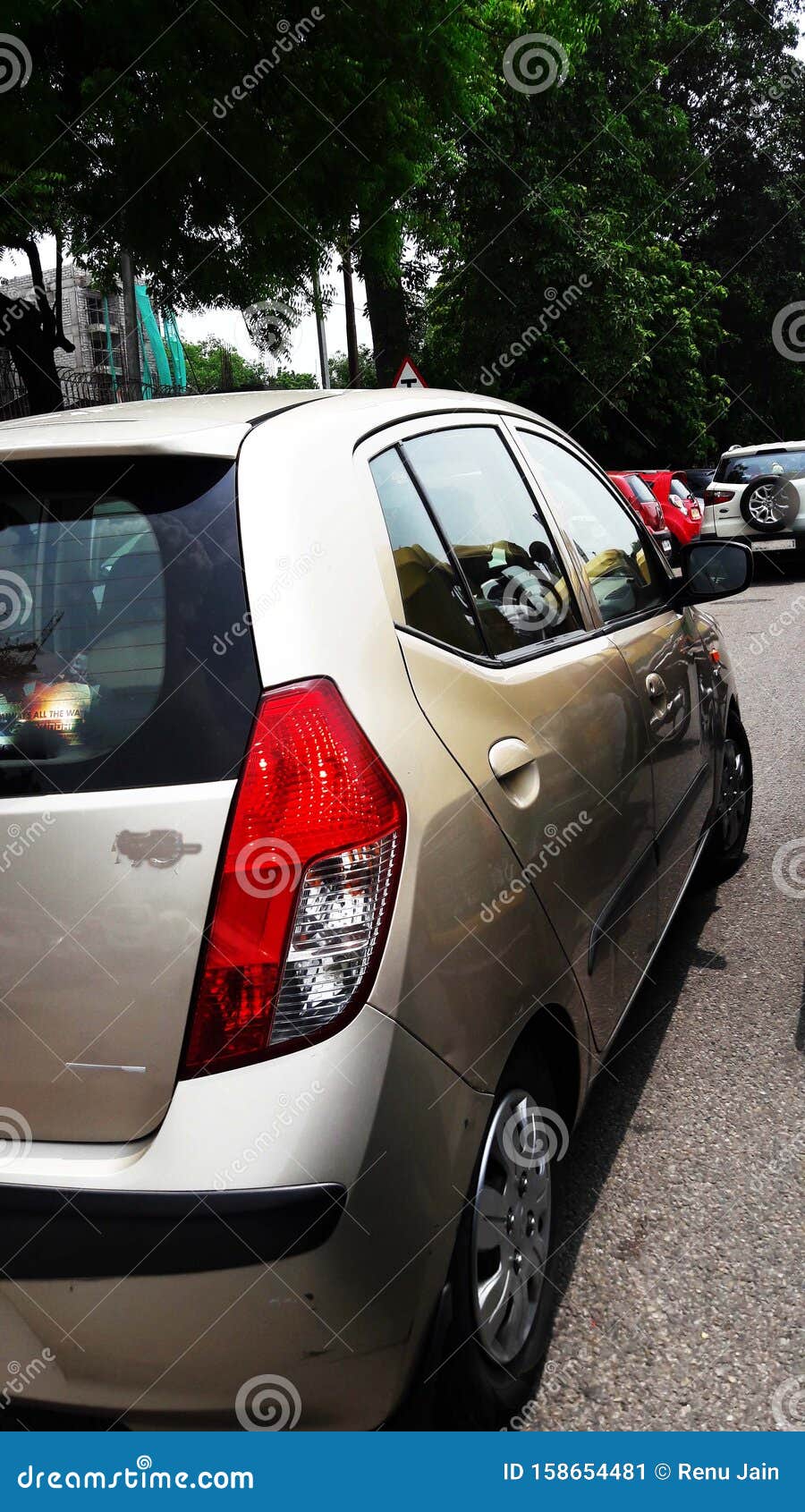 Car Back Side Closeup Image Stock Image - Image of closeup, white ...