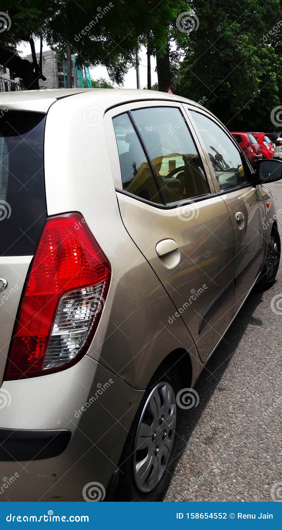 Car Back Side Closeup Image Stock Photo - Image of vehical, biker ...