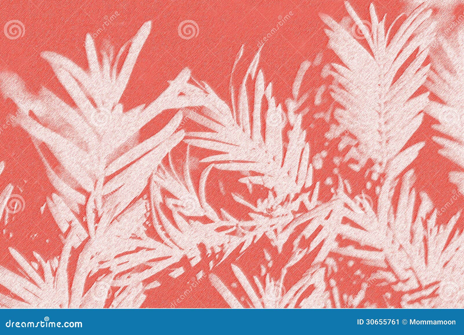 White Tree Branch Pattern on Red Stock Illustration - Illustration of ...