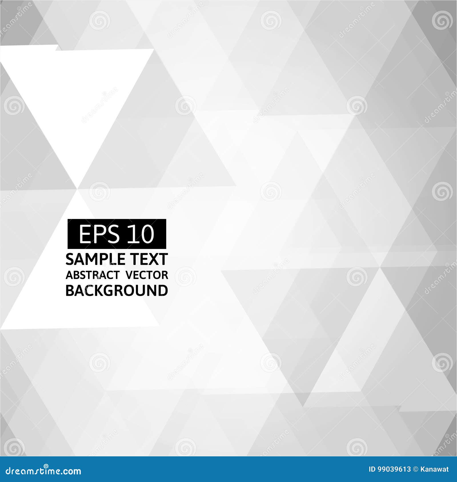 White Triangle Abstract, Vector Background Stock Vector - Illustration ...