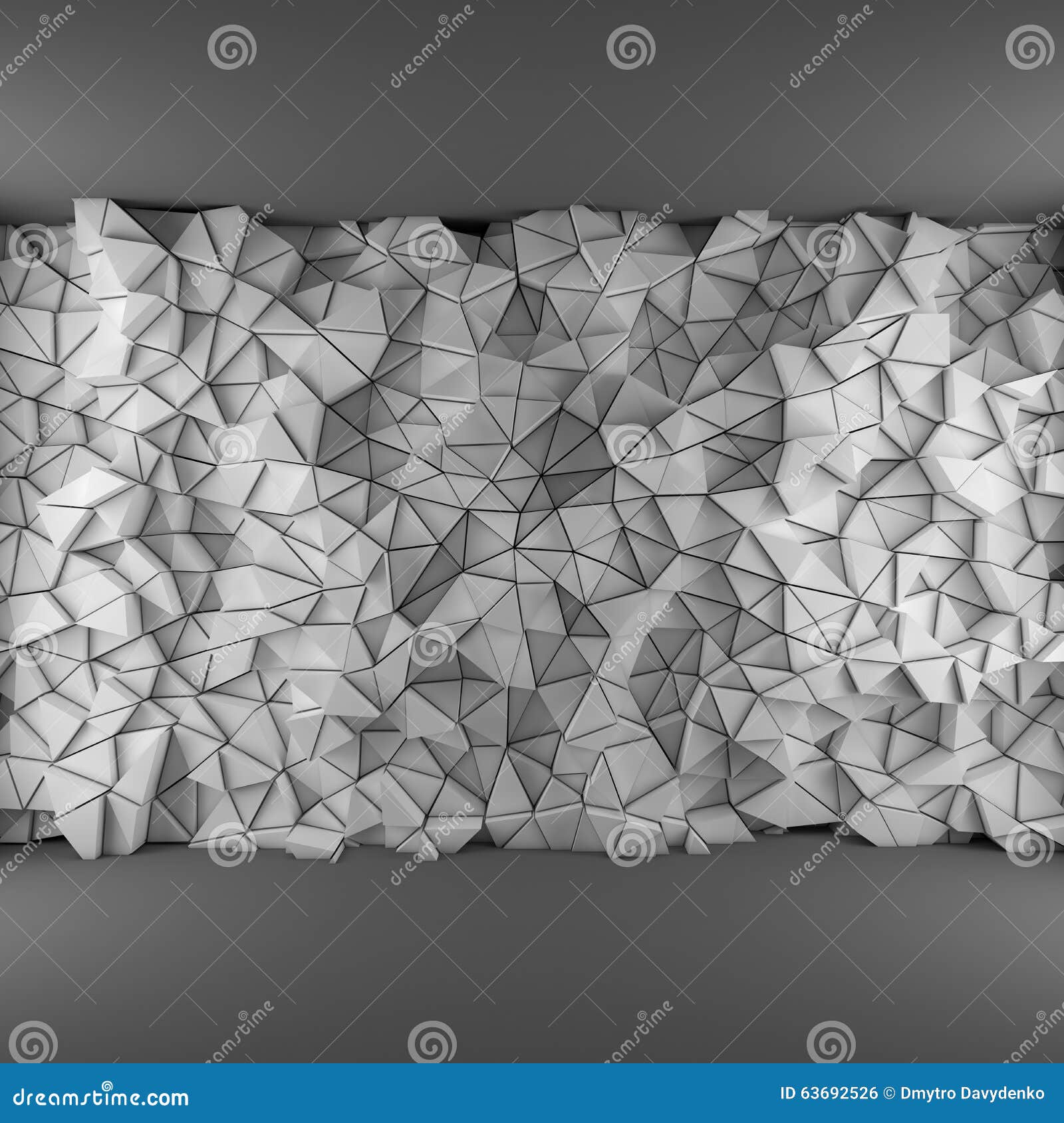 White triangles backdrop stock illustration. Illustration of random ...