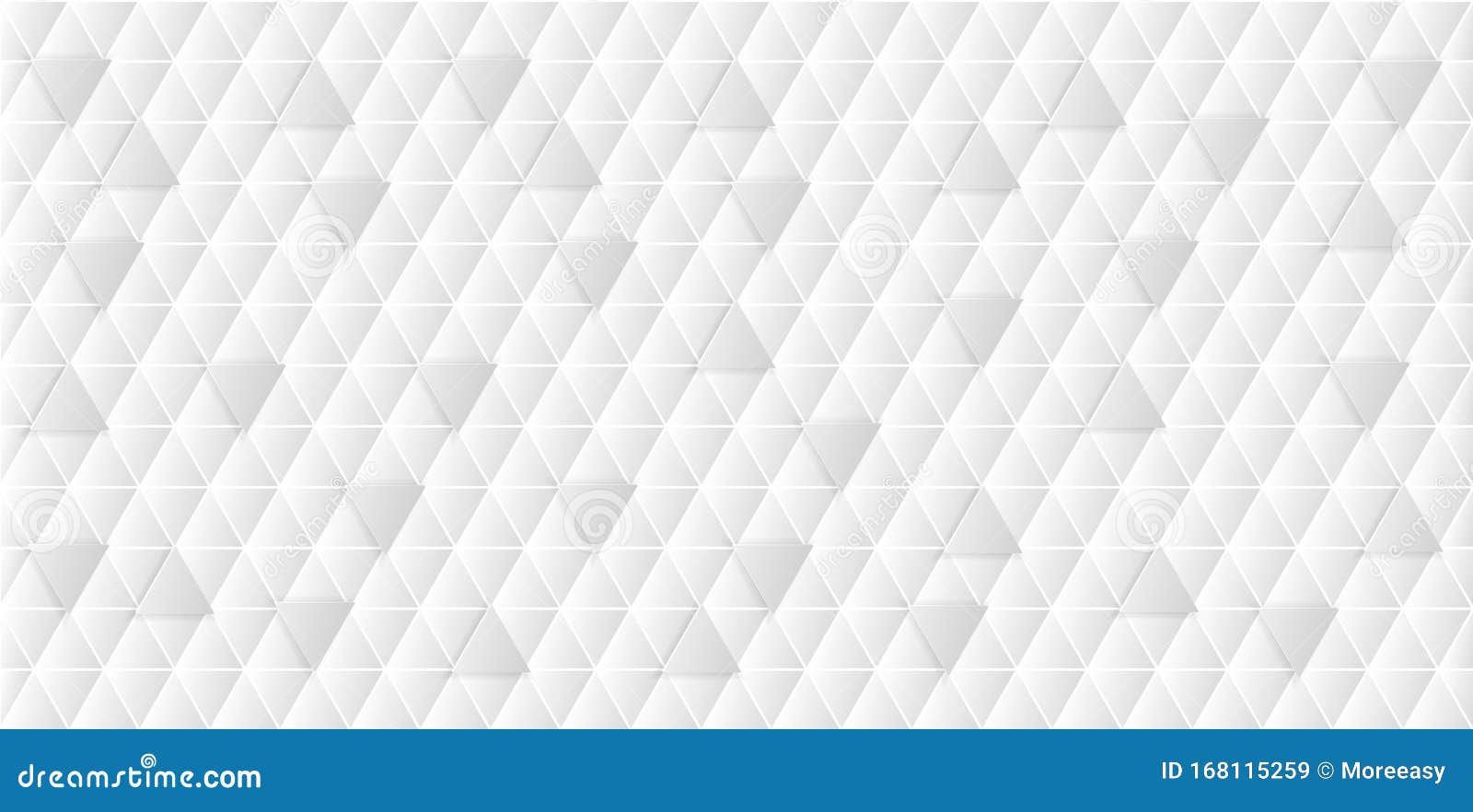 White Triangles Vector Background. Abstract Geometric Graphic with 3d ...