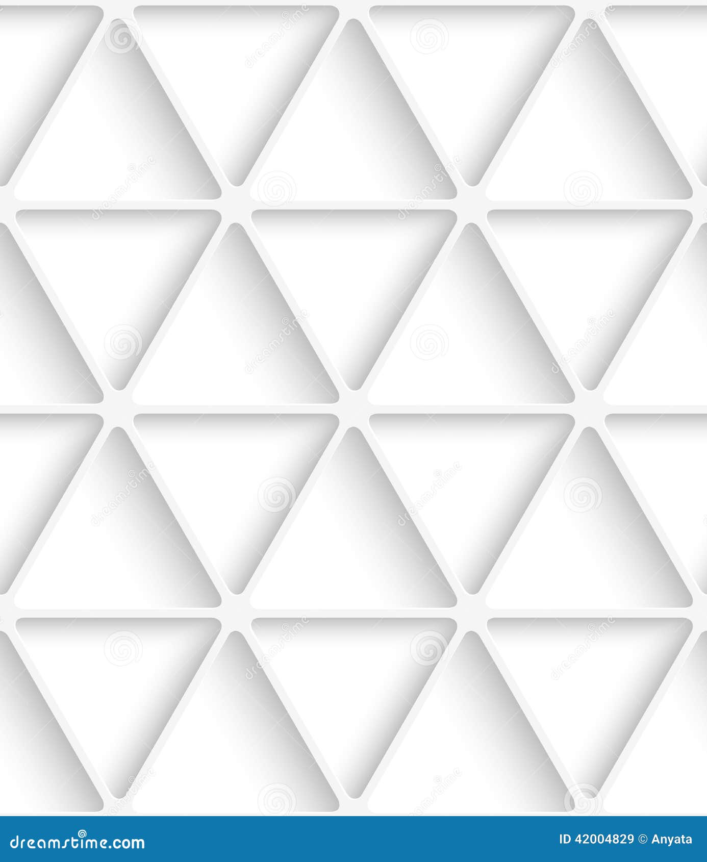 White Triangular Prism Isolated On Transparent Background. Stock Image ...
