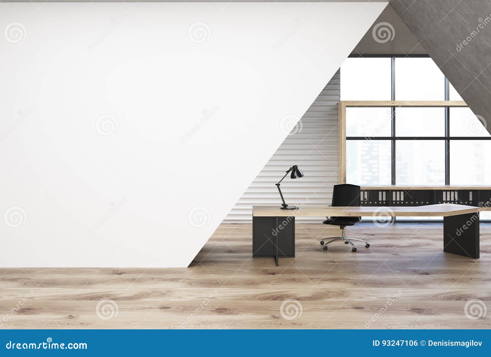 Triangular Office Table Topview Royalty-Free Stock Photography ...