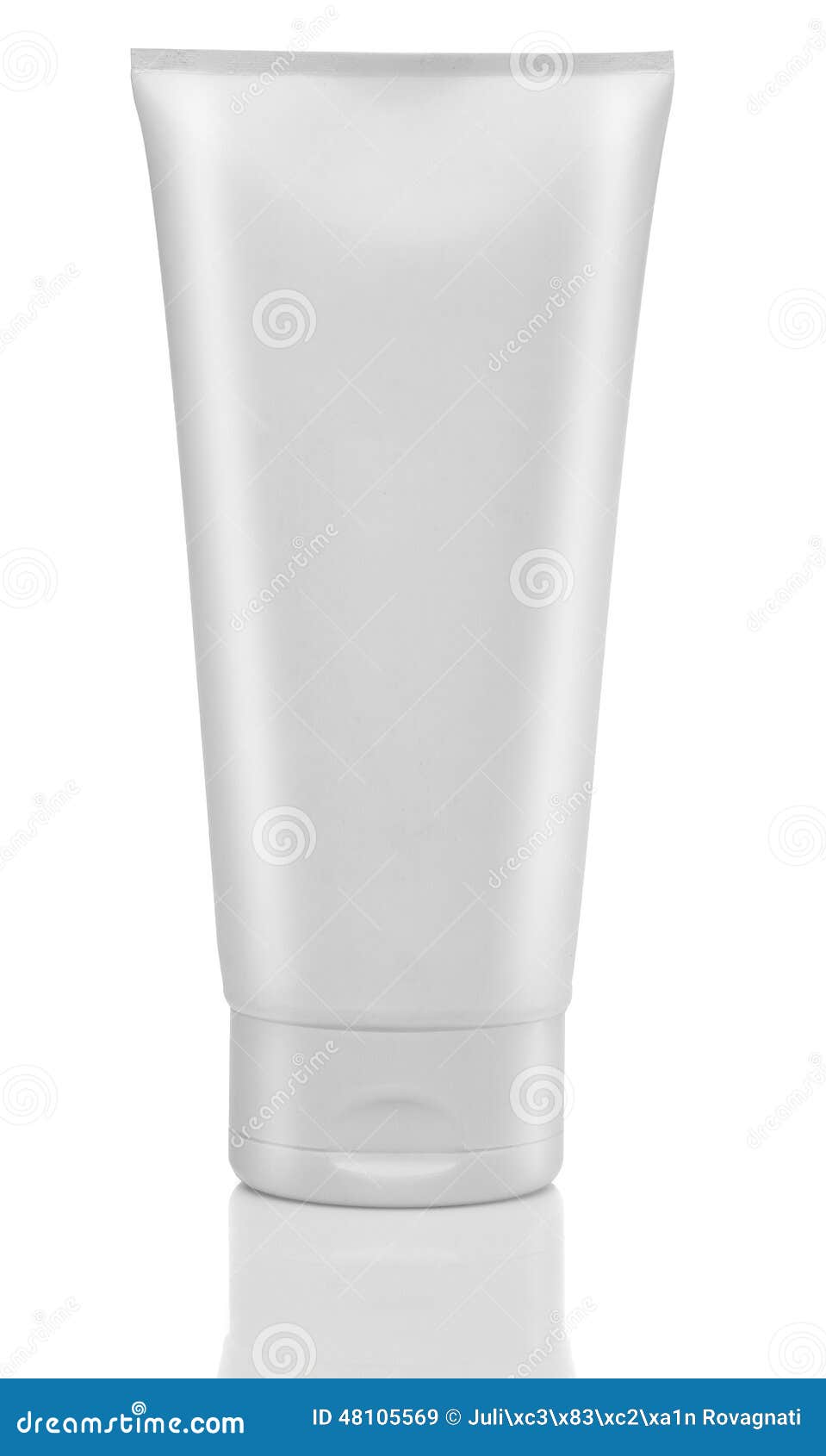 White tube of cream or gel stock image. Image of cosmetic - 48105569