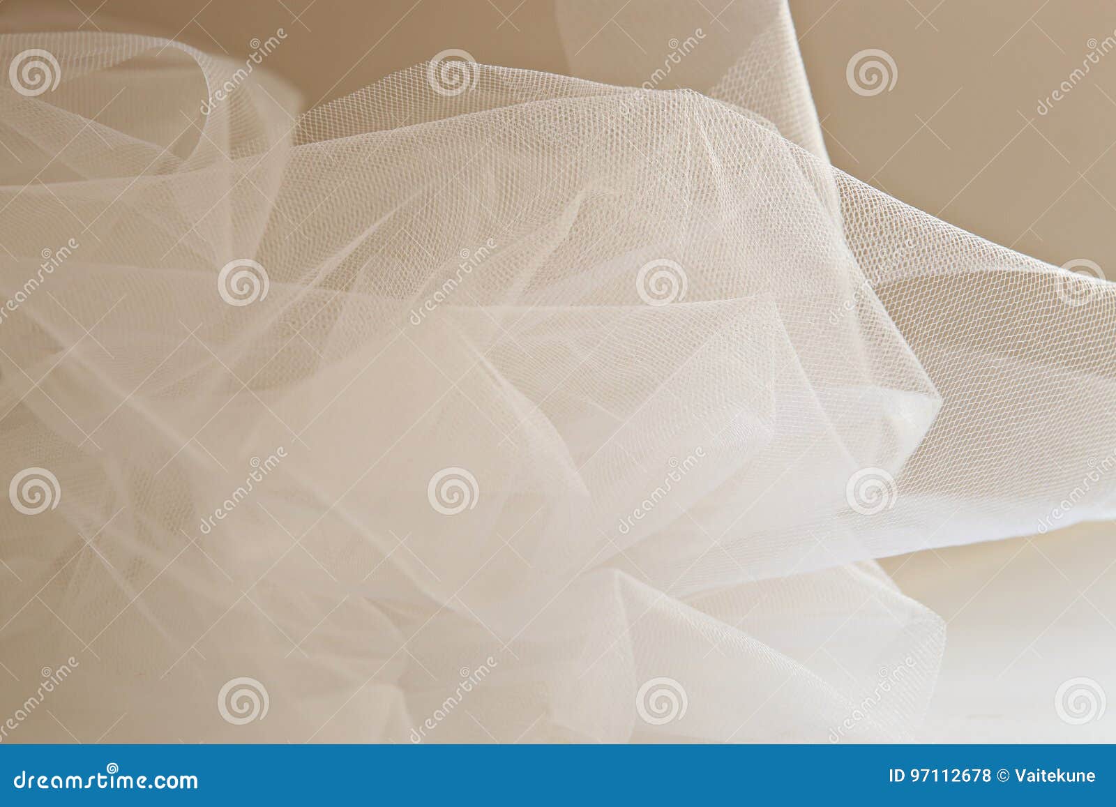 White Tulle Fabric Background. Stock Photo - Image of retro, abstract ...