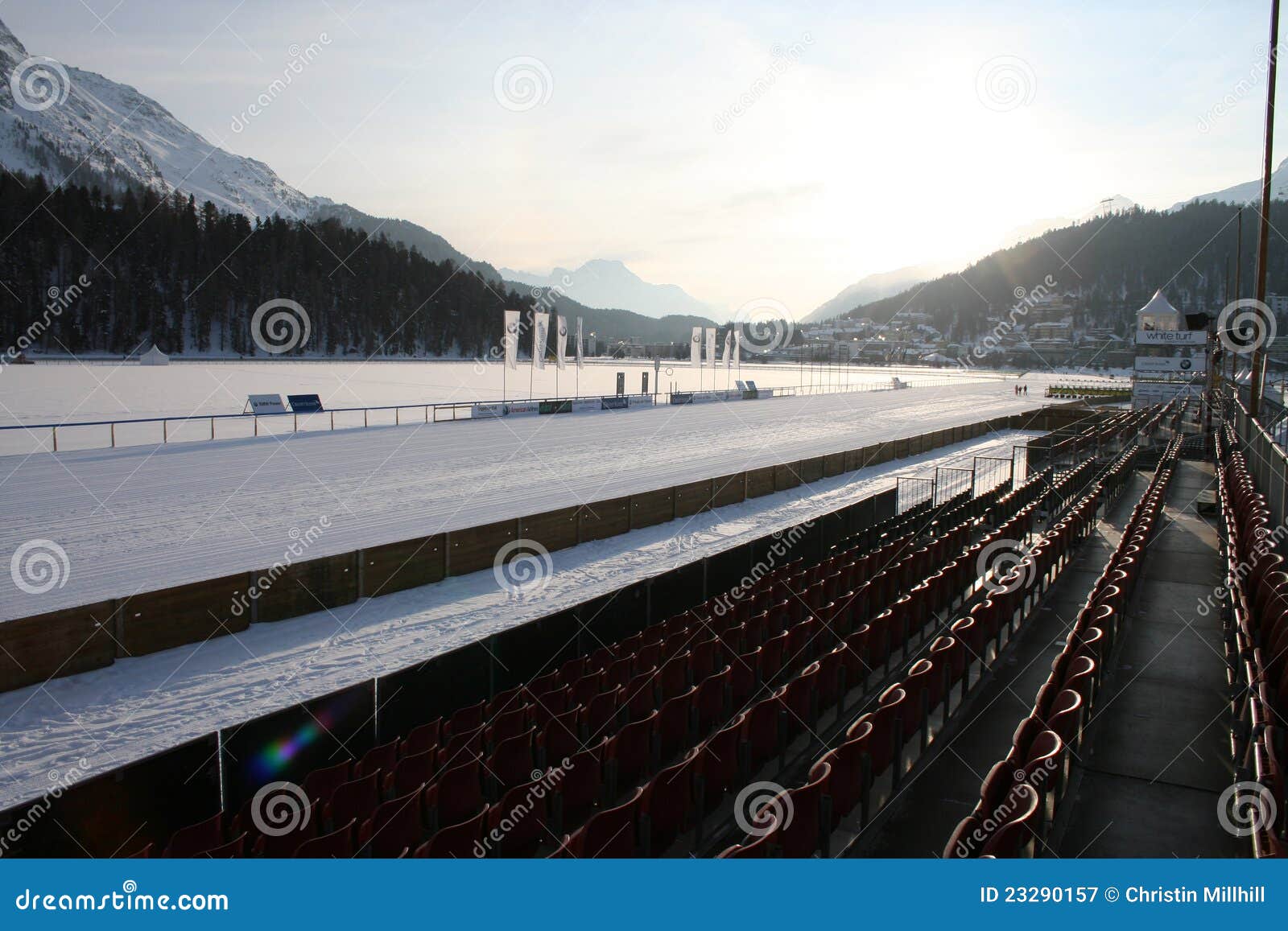 White turf editorial photography. Image of february, sankt - 23290157