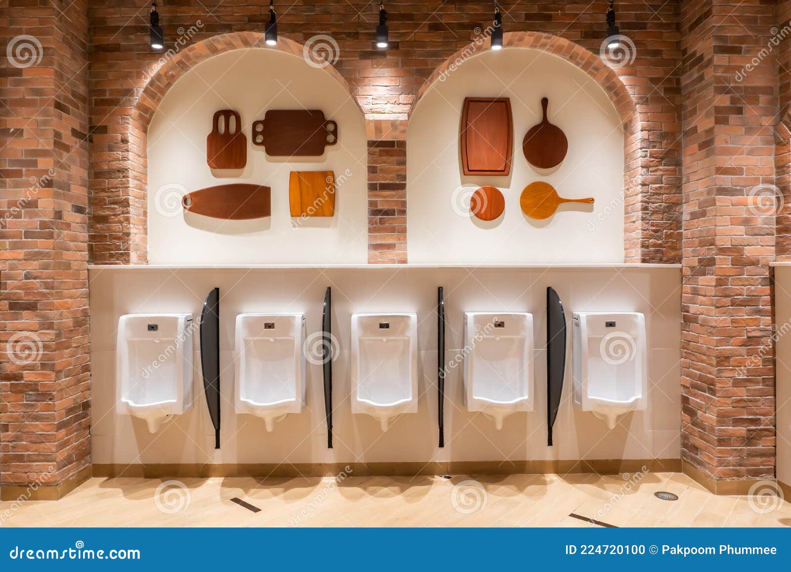 Rows Of Urinals In The Toilet Royalty-Free Stock Photography ...