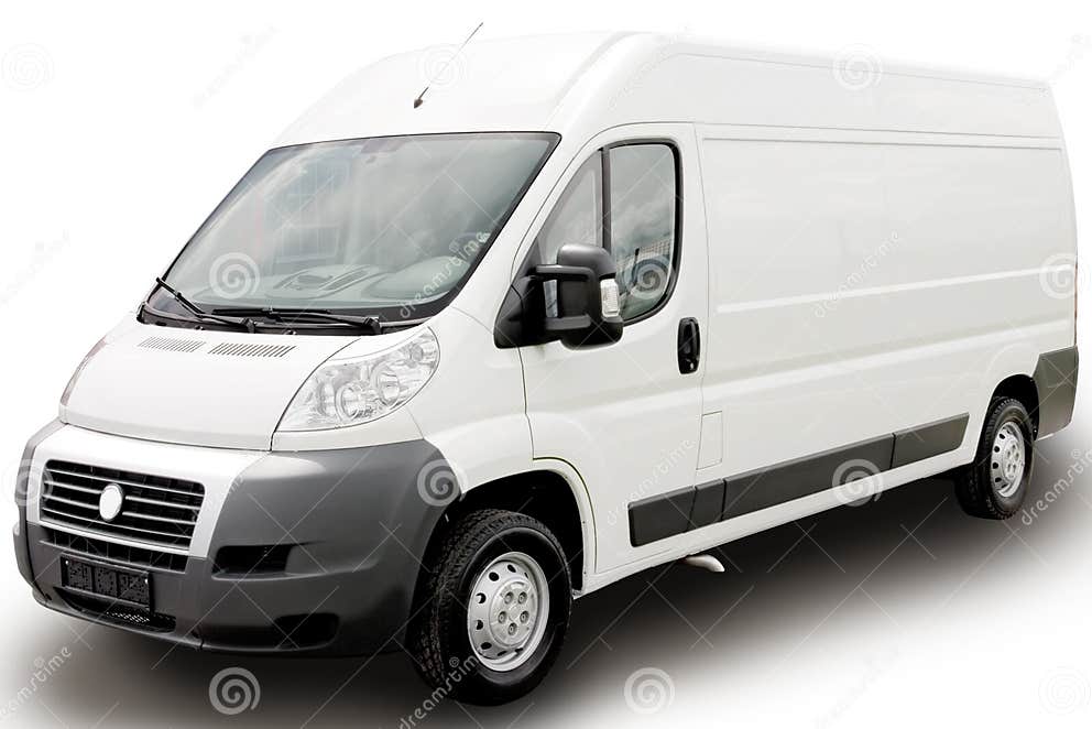 White van stock image. Image of transit, lorry, haulage - 5036705