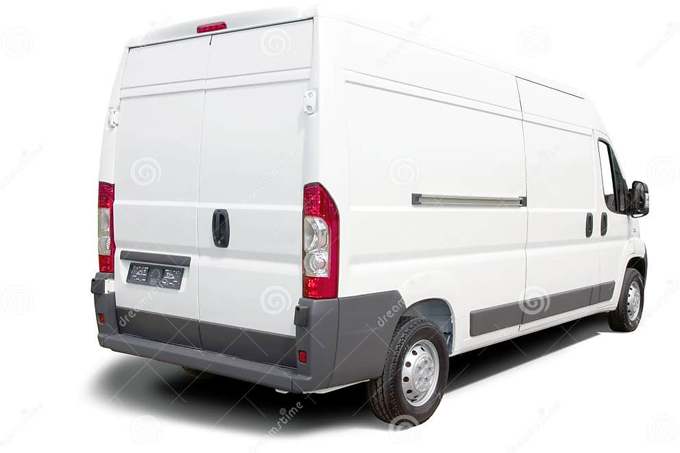 White van stock image. Image of transport, cargo, haulage - 5036741