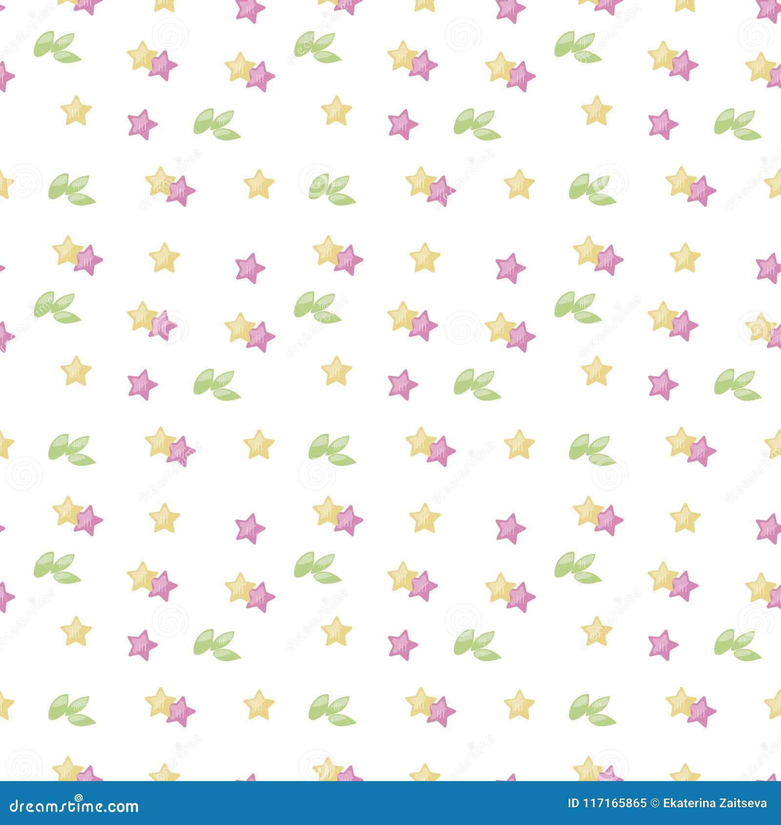 White Vector Background Pattern of Asterisks Leafs Leaves Isolated on ...