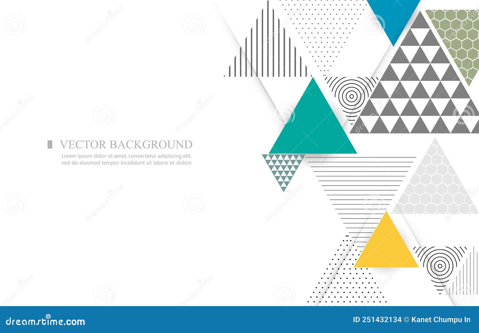 White Vector Background Geometric Triangle Shape.futuristic Concept ...