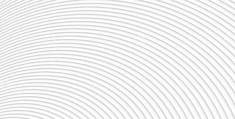 White Geometric Textured Background. Abstract Rounded Pattern. Stock ...