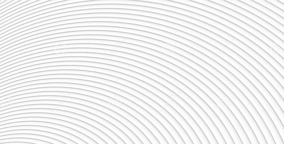 White Geometric Textured Background. Abstract Rounded Pattern. Stock ...