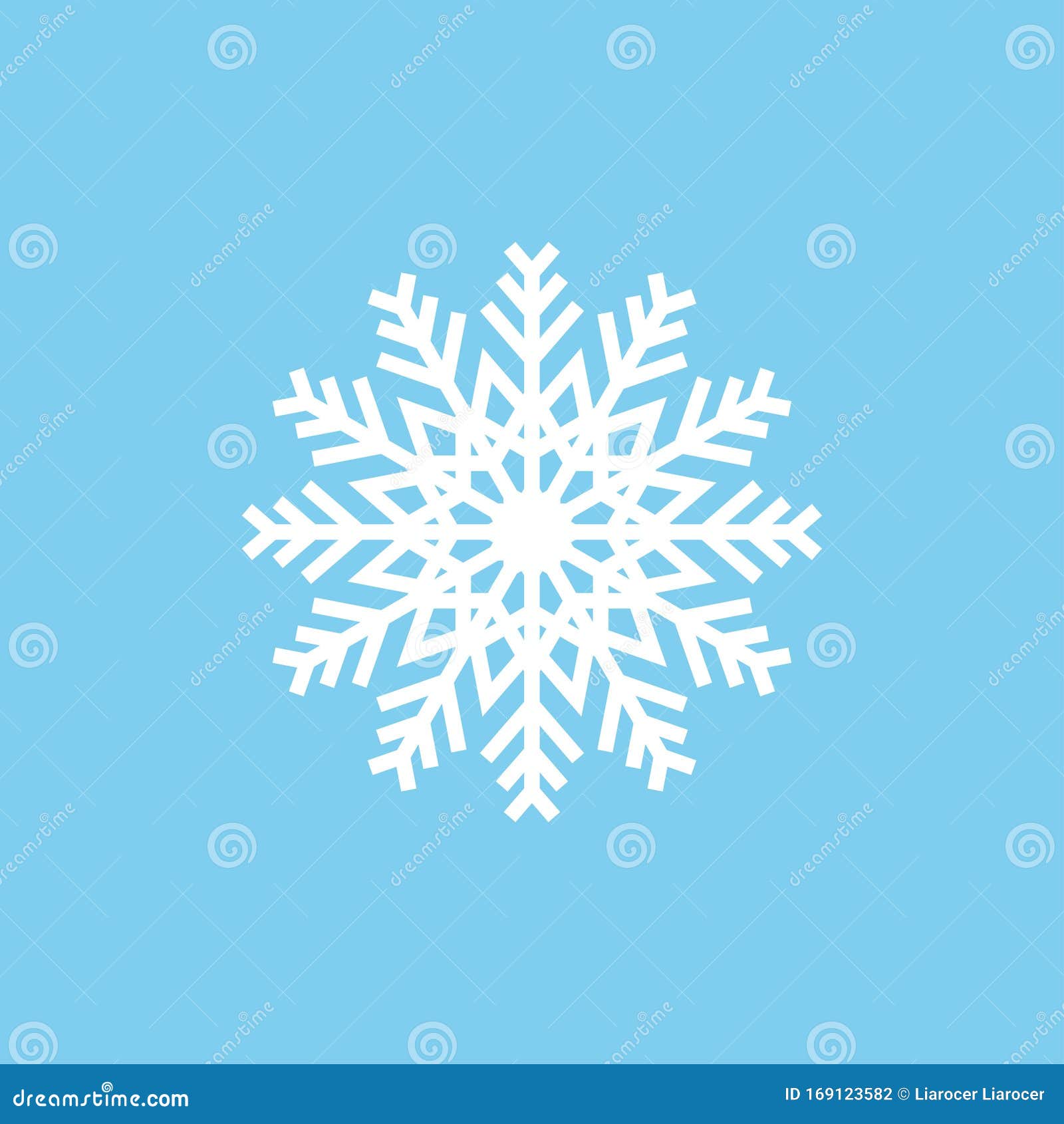 White Vector Snowflake Logo Icon Stock Vector - Illustration of icon ...