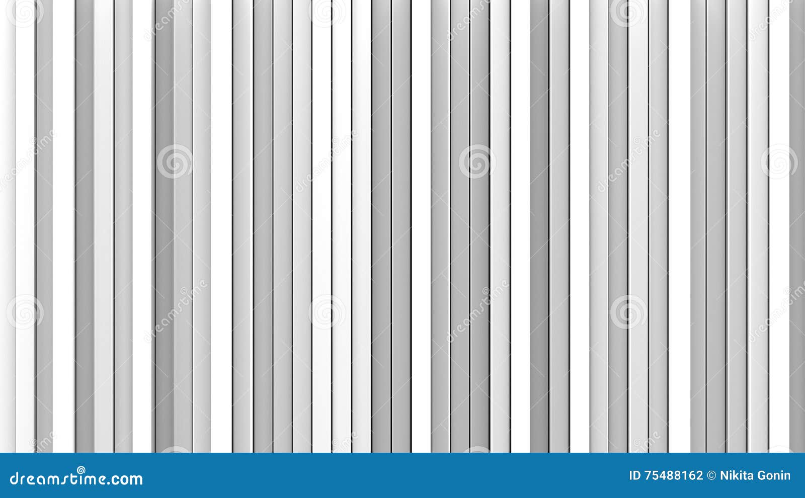 White Vertical Lines 3D Render Stock Illustration - Illustration of ...