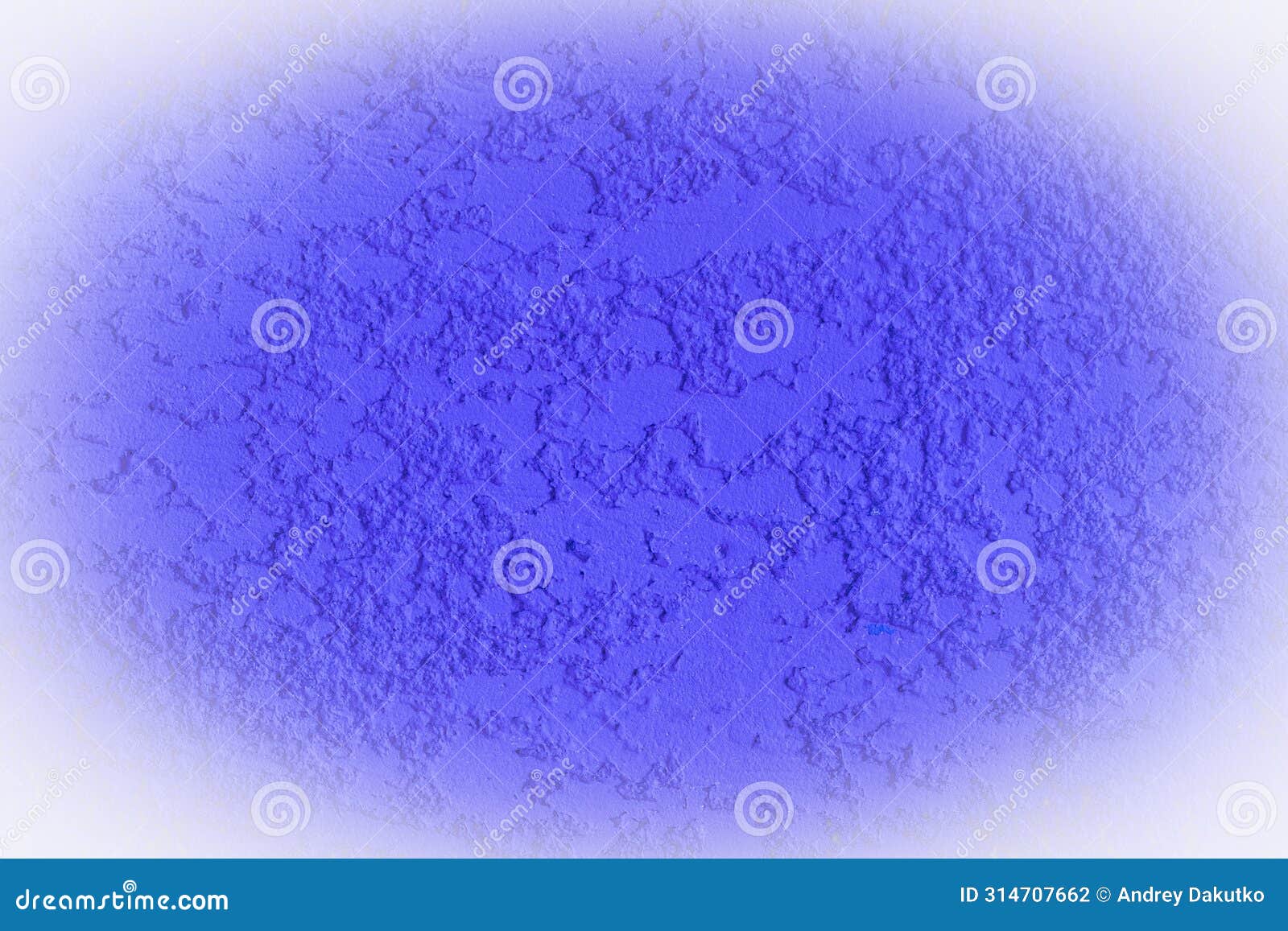 White Vignette Abstract Design Blue Paint on Plaster Wall Texture ...