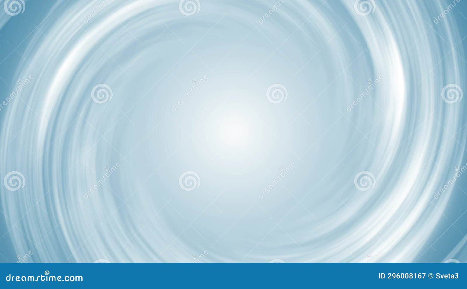 A White Vortex with a White Glow in the Center is Spinning on a Light ...