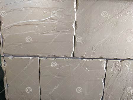 White Wall Bricks Ridges Worn Stock Photo - Image of black, white: 75111886