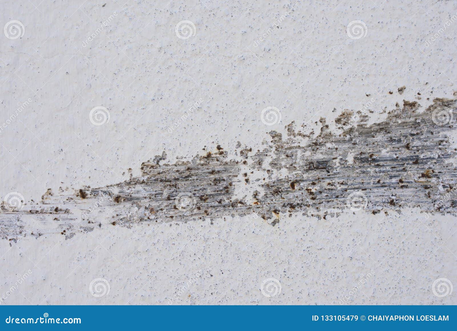 White Wall color abrasion stock image. Image of concept - 133105479