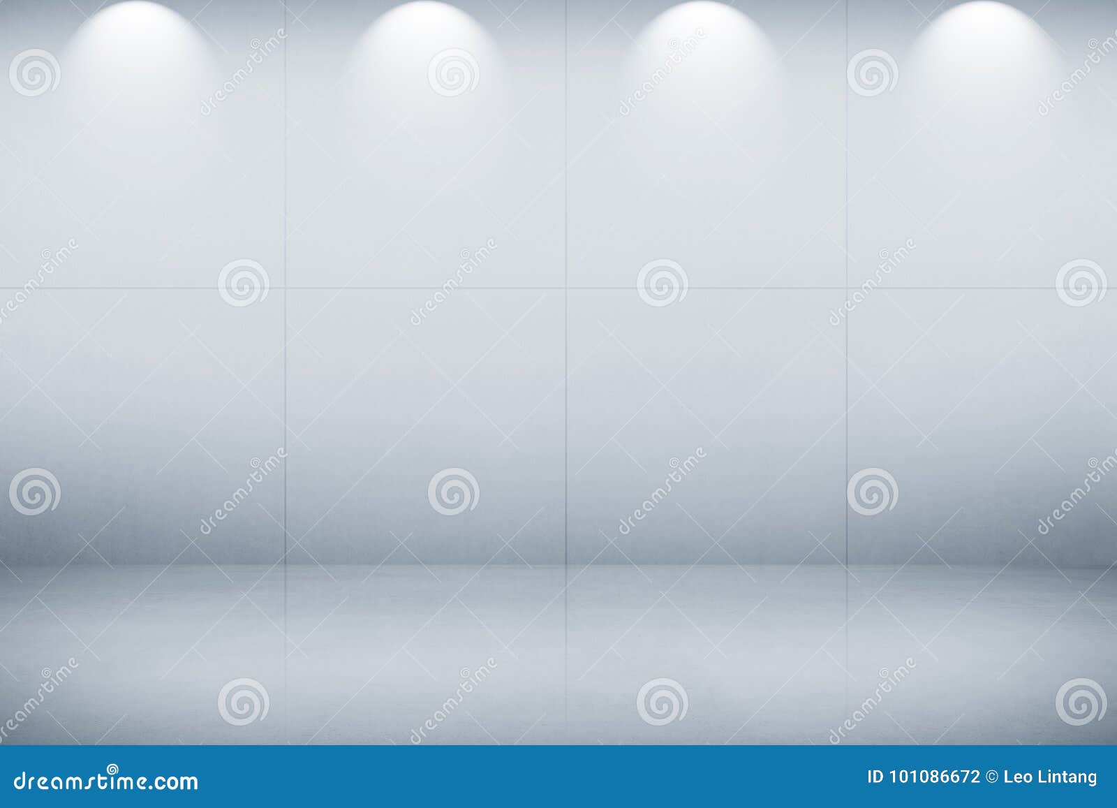 White wall with light stock photo. Image of frame, concept - 101086672
