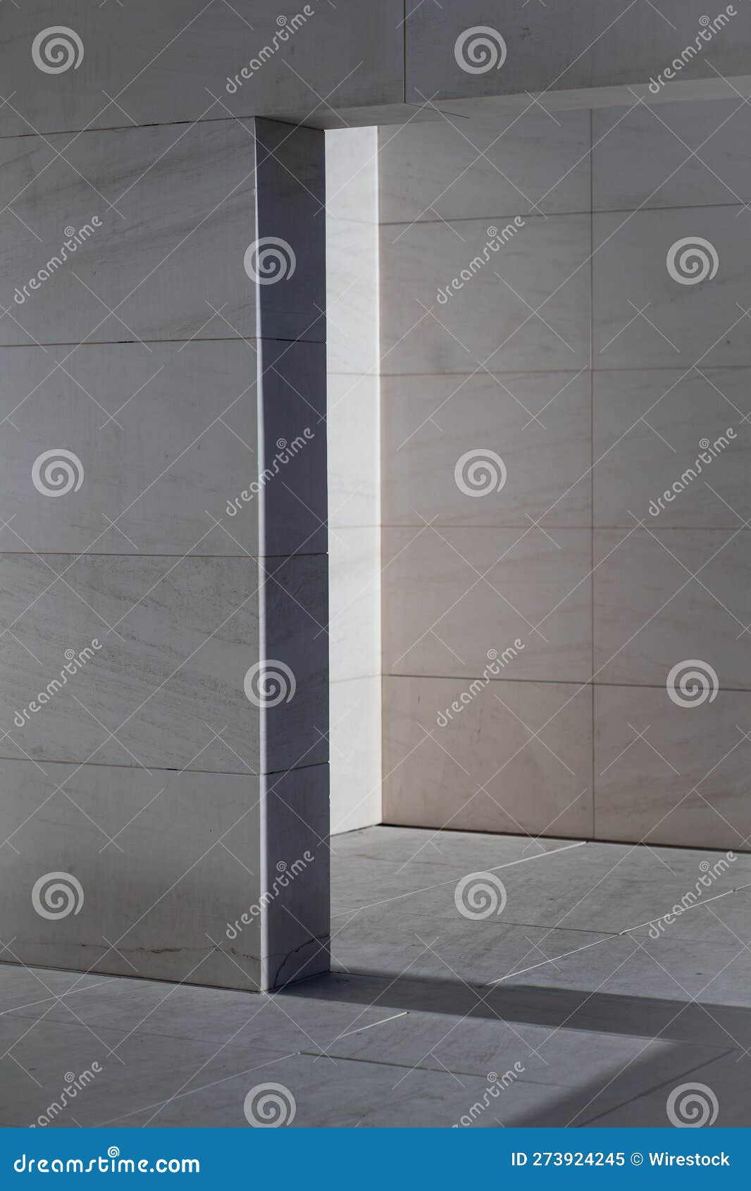 White Wall with Light and Shadow Contrast. Stock Image - Image of ...