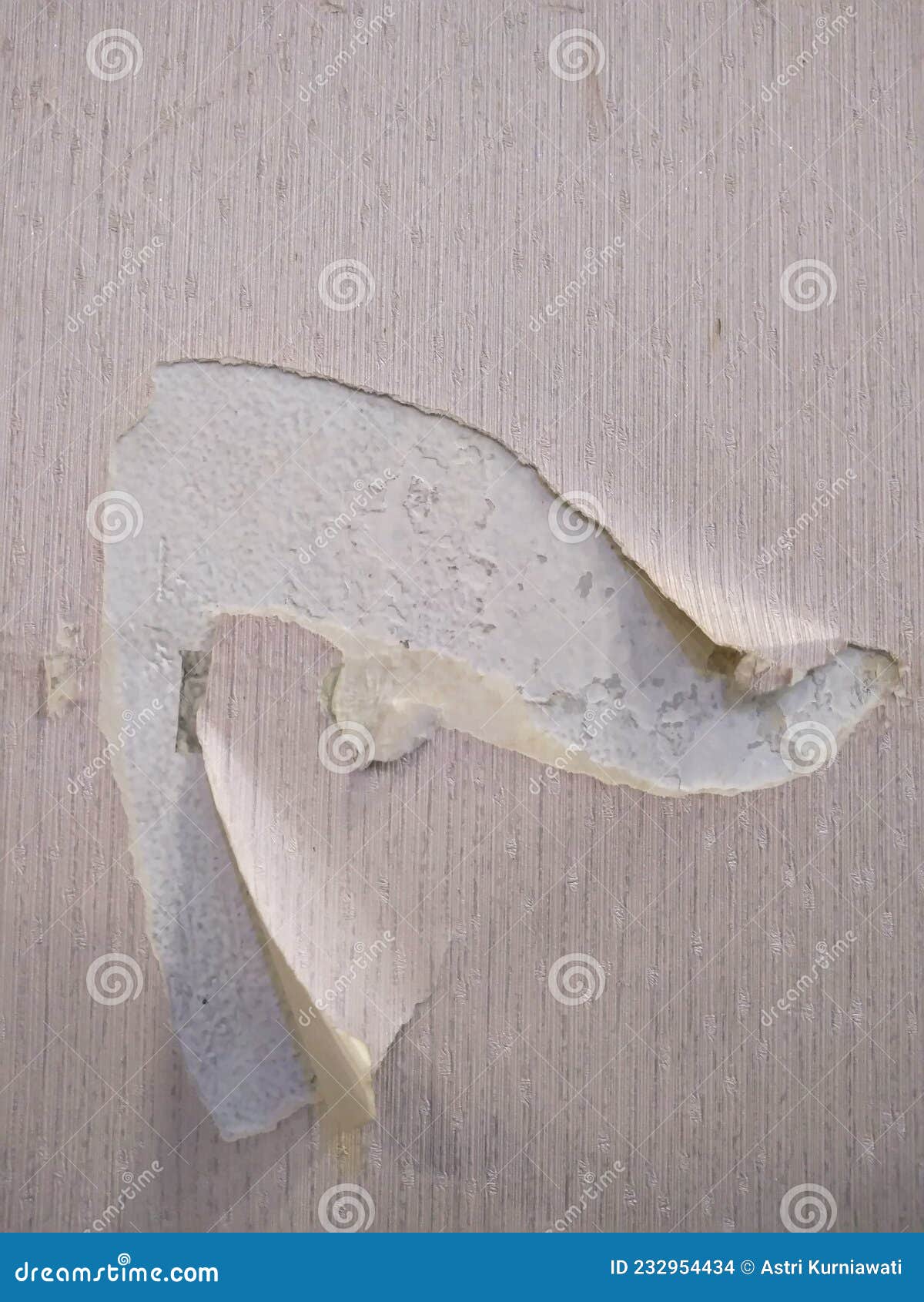 Torn and Broken White Wall Wallpaper Stock Photo - Image of design ...