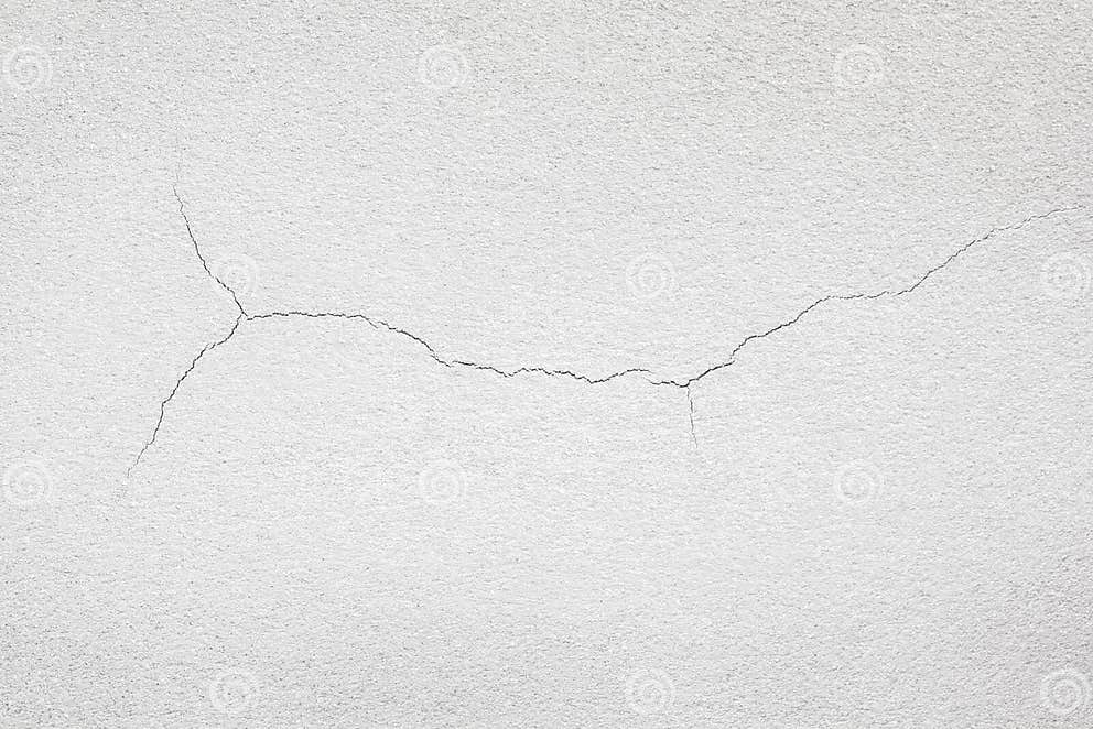 White Walls Crack Texture / White Concrete Wall Surface Crack. Stock ...