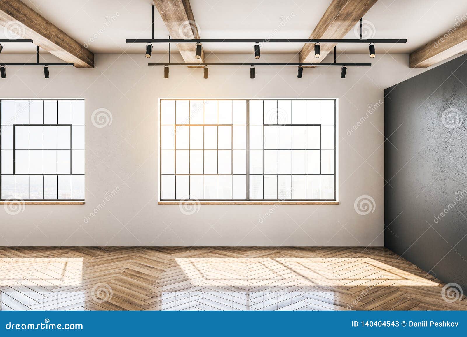 White warehouse interior stock illustration. Illustration of ...