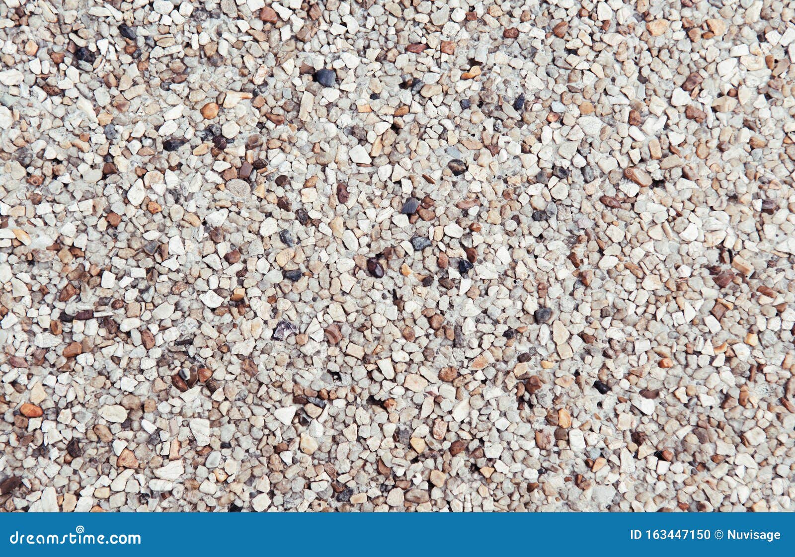 White Washed Gravel Stone Texture Pattern Background Stock Photo ...