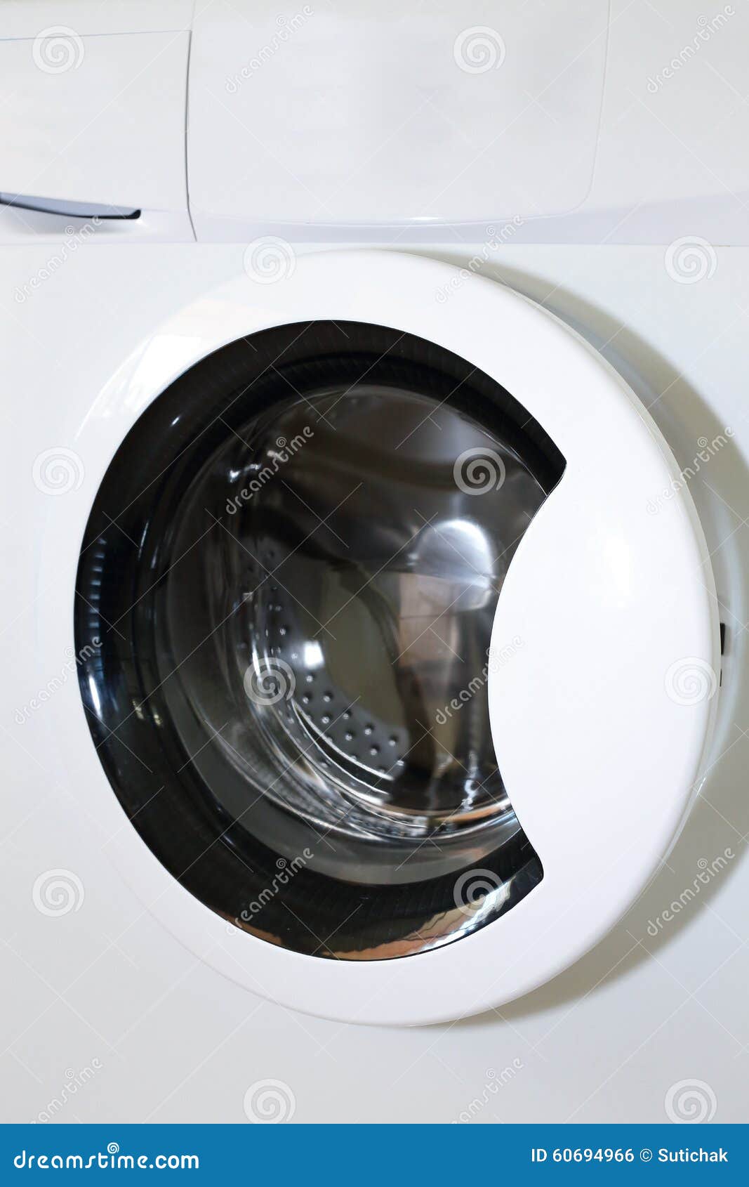 White Washing Machine for Housework Stock Photo - Image of pump, spin ...