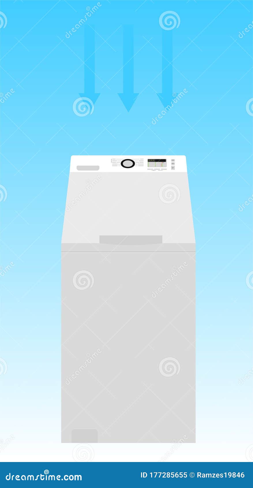 Vertical Loading Bars. Vector Clipart Isolated On White Background ...