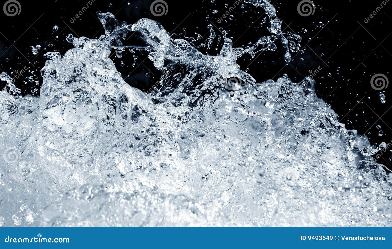 White water and drops stock image. Image of close, overflow - 9493649