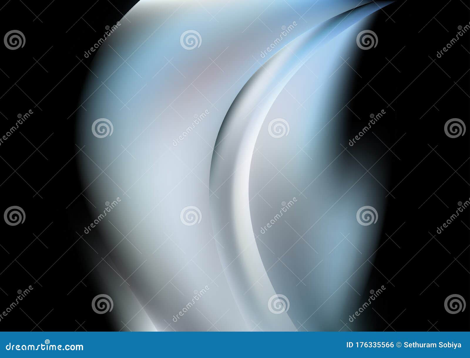 White Water Elegant Background Vector Illustration Design Stock Vector ...
