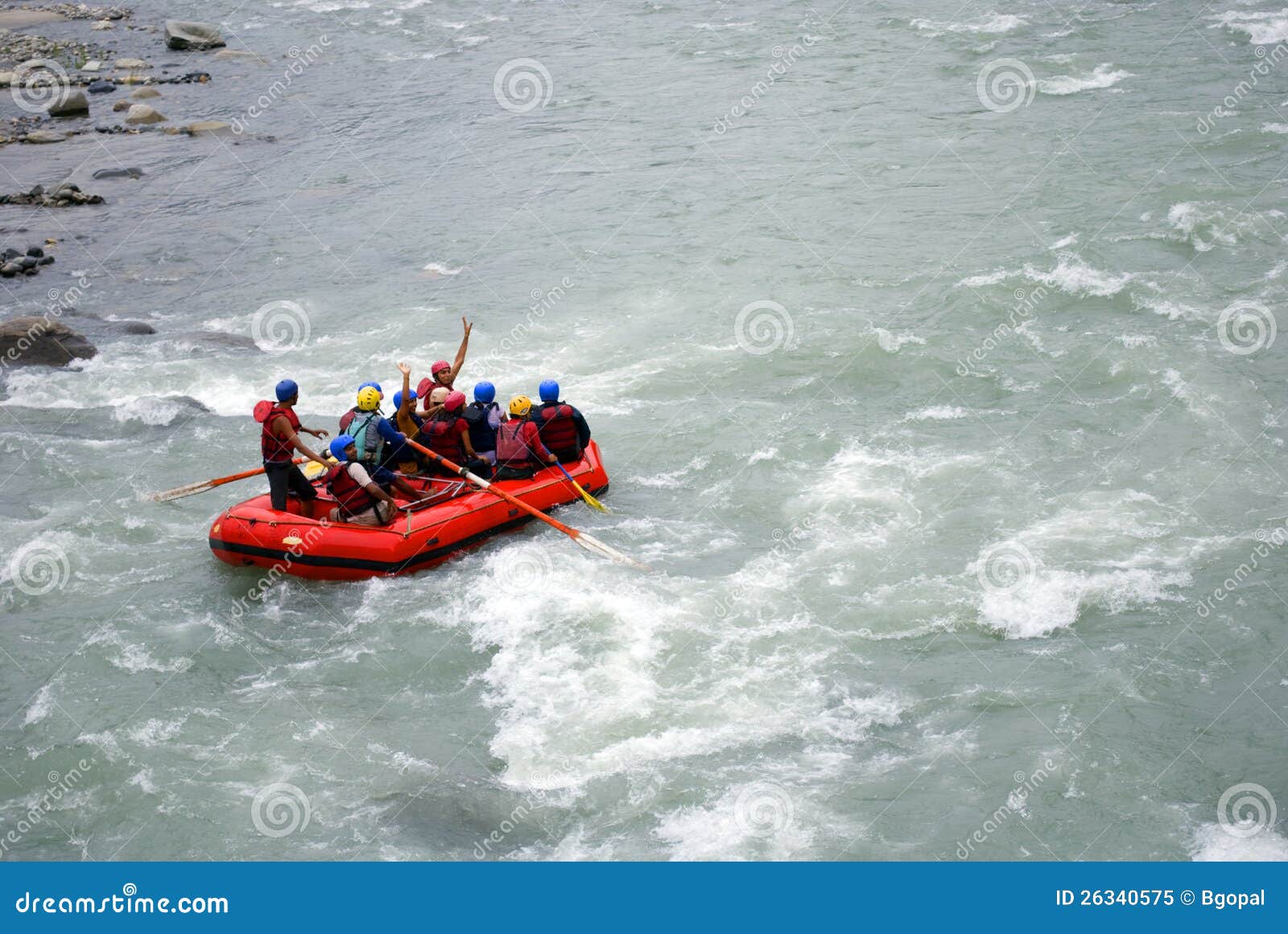 White water rafting editorial image. Image of enjoying - 26340575