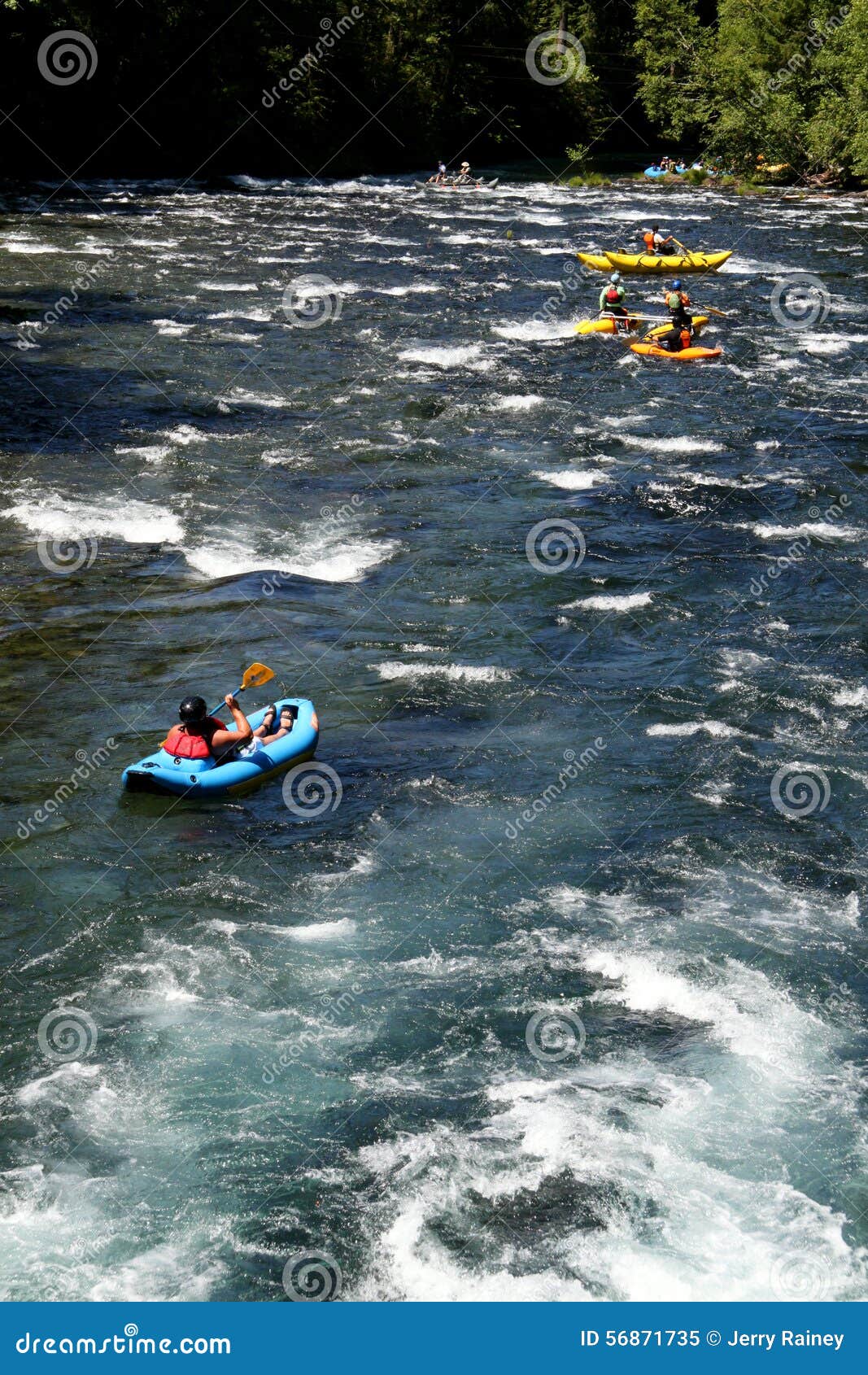 White Water River Rafting Float Tube Editorial Image - Image of white ...